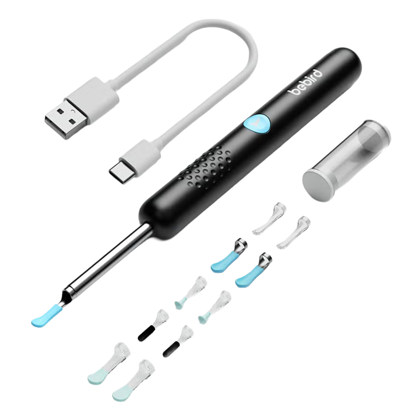 BEBIRD R1+ ULTRA SMART VISUAL EAR CLEANER BLACK IVODENT AFRICA