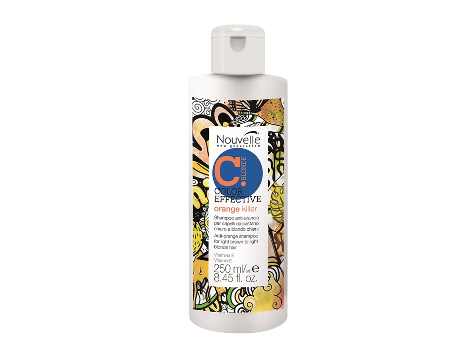 ***Nouvelle Color Glow Orange Killer Shampoo 250ml